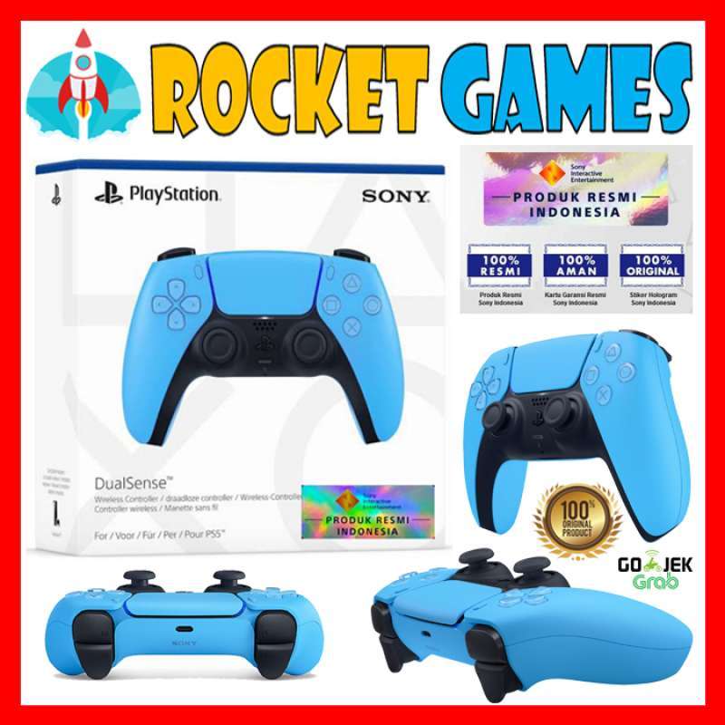 Promo Rocket Games - STIK PS5 DualSense STARLIGHT BLUE / PS5 Controller ...
