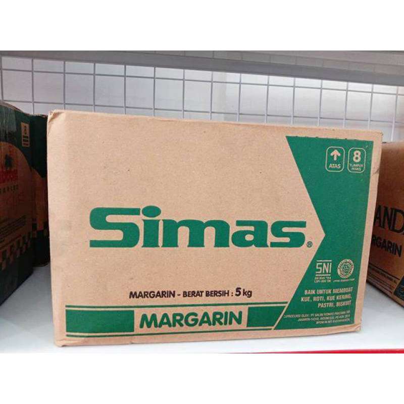 Jual Simas Margarine - 5kg Di Seller Tobakuprimaporong - Tobaku Prima ...