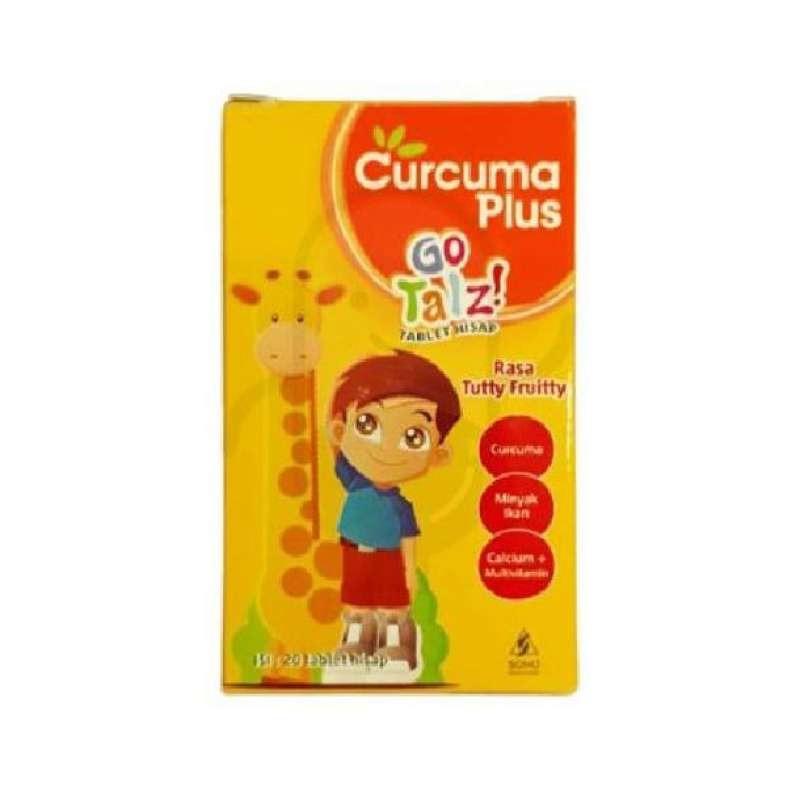 Jual CURCUMA PLUS GO TALZ RASA JERUK BOTOL 20 TABLET di Seller Apotek ...