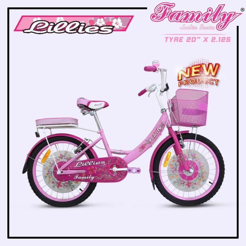 Jual Sepeda Anak Keranjang Family Lilies [20 Inch] Di Seller Toko ...