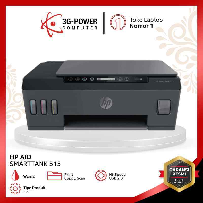 Promo HP Smart Tank 515 Wireless All-in-One Printer (Print-Copy- Scan ...
