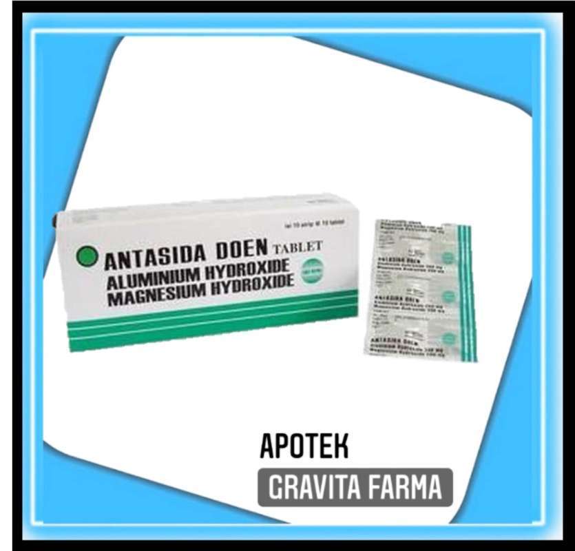 Jual Antasida Doen 10 Tablet di Seller Apotek Gravita Farma Official ...