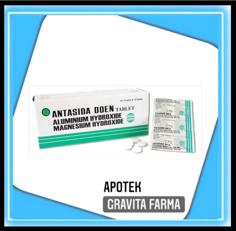 Jual Antasida Doen 10 Tablet di Seller Apotek Gravita Farma Official ...