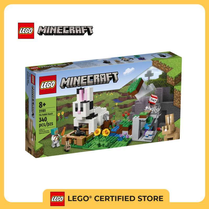 Jual LEGO 21181 MINECRAFT The Rabbit Ranch di Seller BricksID Official ...