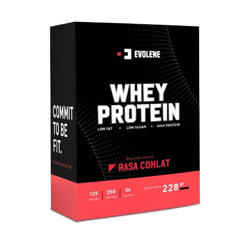 Jual Evolene Whey Protein Suplemen [228 G/ 6 Sachets] Di Seller Yupraa ...