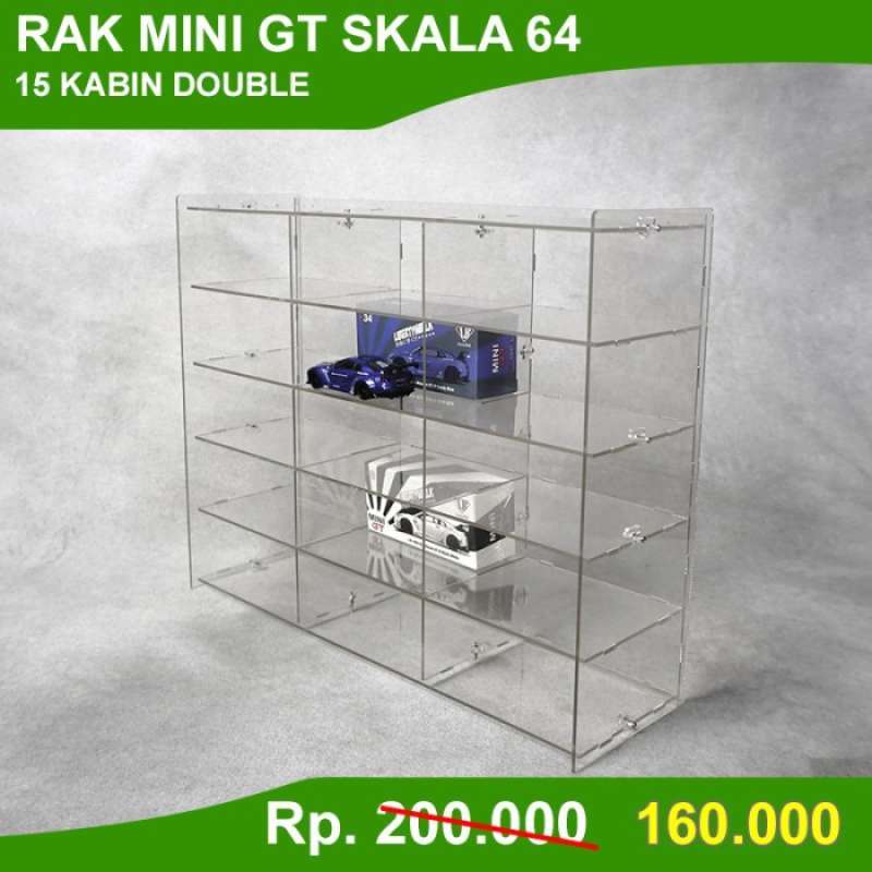 Promo MINI GT Rak Diecast Isi 15 DIY Diskon 9% di Seller Angkata Store ...