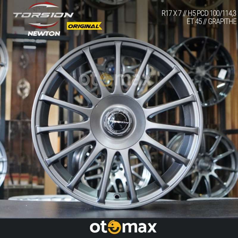 Jual Velg Mobil Torsion Newton Ring 17 H10 Graphite di Seller OTOMAX ...