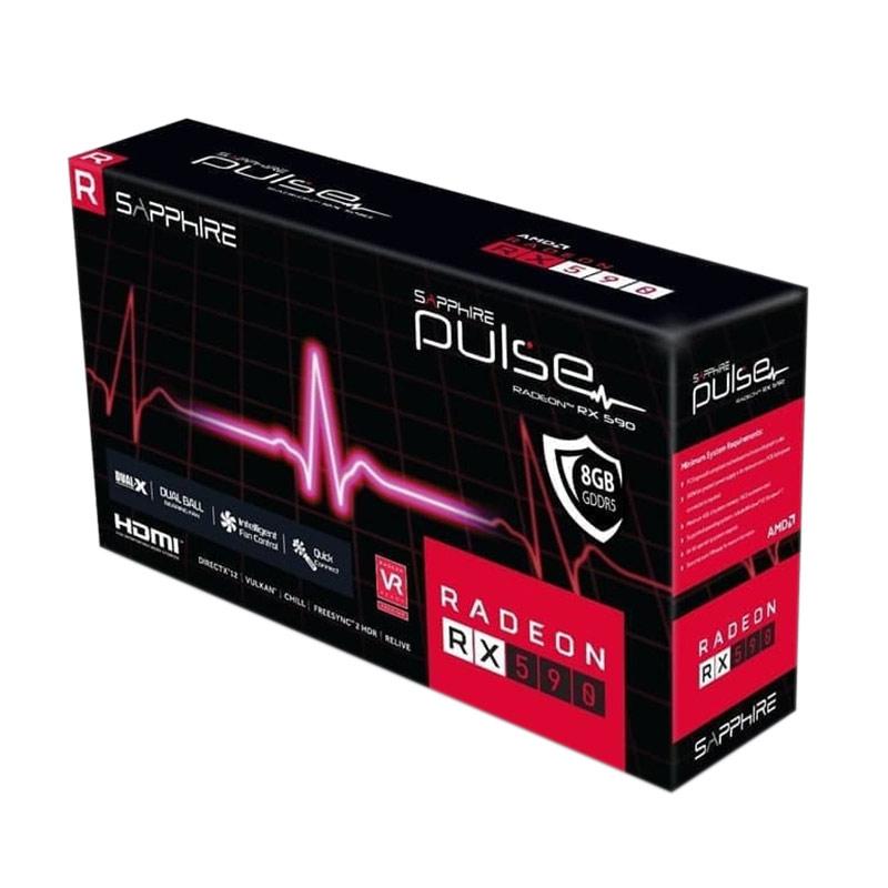 Jual Sapphire Pulse Radeon RX 590 Graphics Card [8GB/ GDDR5] di Seller ...