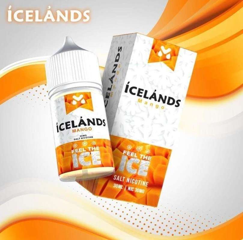 Jual Icelands Mango Salt Nic 30ml By Move Juice 100% Authentic - Liquid ...
