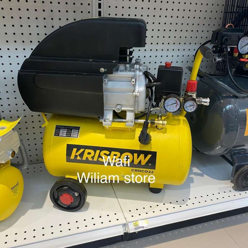 Jual Krisbow Mesin Kompresor Pumpa Angin / Air Compressor 2HP 8bar ...