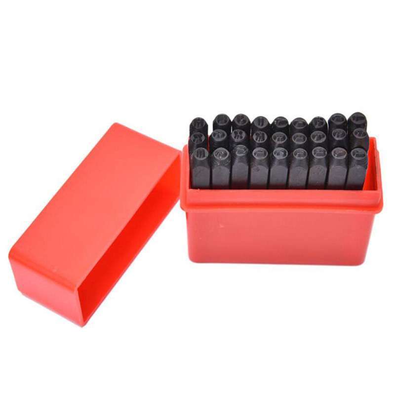 Jual 8mm 27x Automatic Letter Stamping Metal Punch Stamp Set Tool A-Z ...