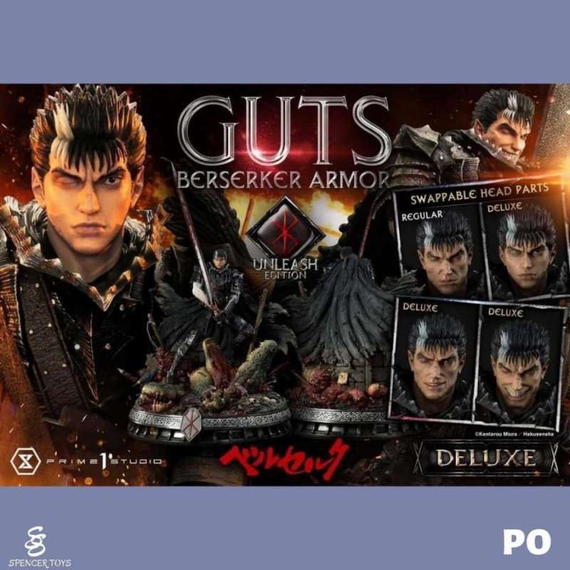 Jual DP PO RESIN STATUE GUTS 1/4 SCALE PRIME1 (PRE-ORDER) SPENCERTOYS ...