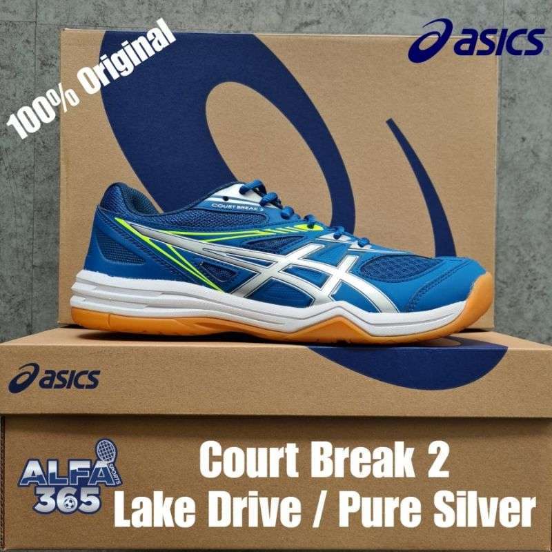 Jual Sepatu Badminton / Voli Asics Court Break 2 Volly Volley Indoor ...
