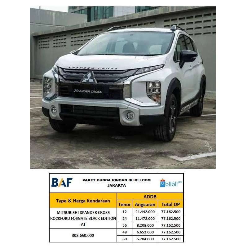 Jual Mitsubishi Xpander Cross ROCKFORD FOSGATE BLACK EDITION Mobil ...