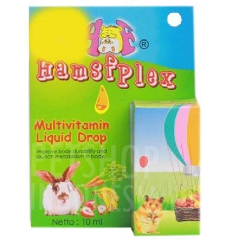 Jual Hamsfplex Multivitamin Liquid Drop - 10 ml - Vitamin Hamster di ...