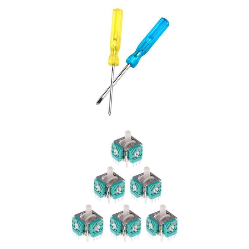 Jual 6x Analog Stick Joystick with Opening Tools For GameCube ...