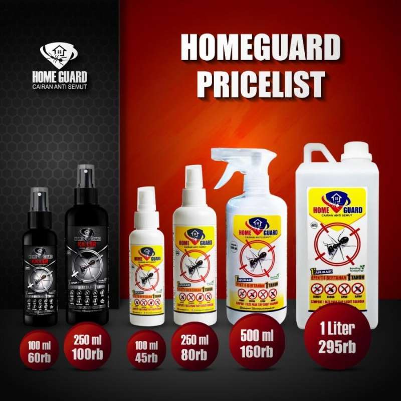 Jual Home Guard 100ml/ Obat anti semut/ obat anti kecoa/ semprotan anti ...