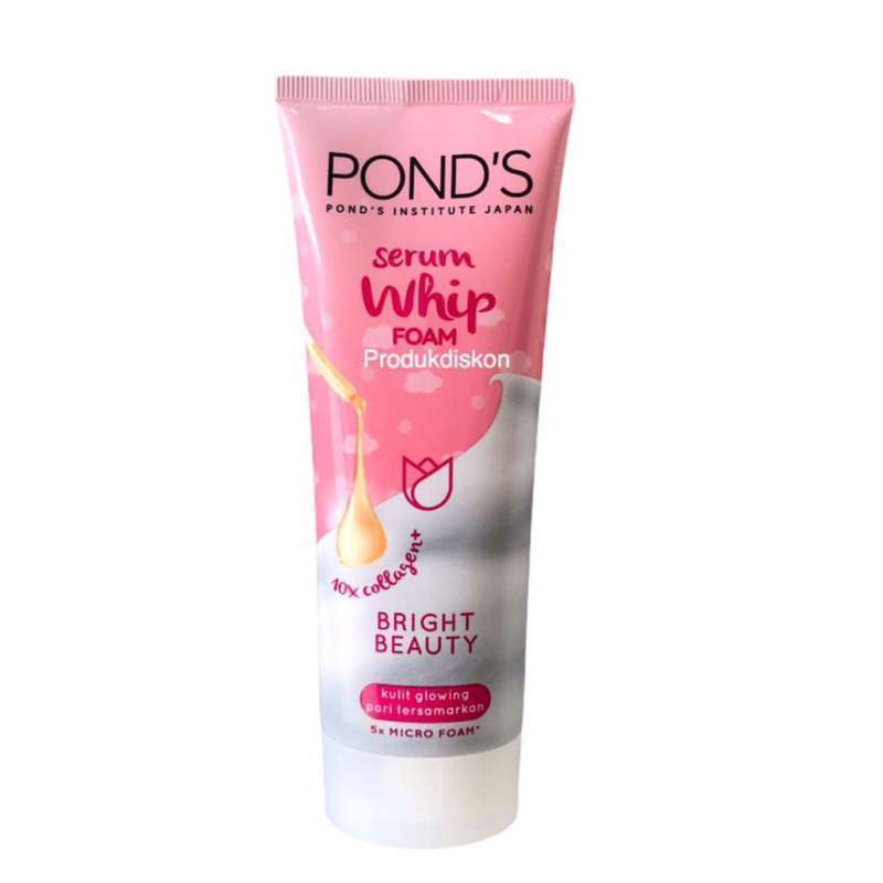 Jual Ponds Whip Foam Bright Beauty 100 Ml Di Seller Initokokita - Dukuh ...