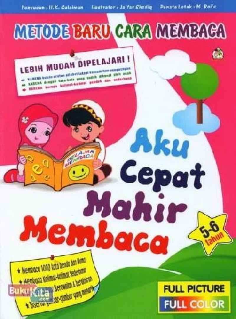 Promo Original Aku Cepat Mahir Membaca 5 - 6 Tahun(metode Baru Cepat ...