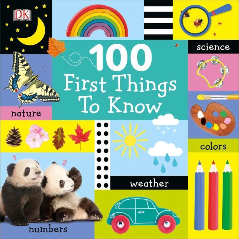 Promo Original IMPORT - 100 FIRST THINGS TO KNOW Buku Child Teenager ...