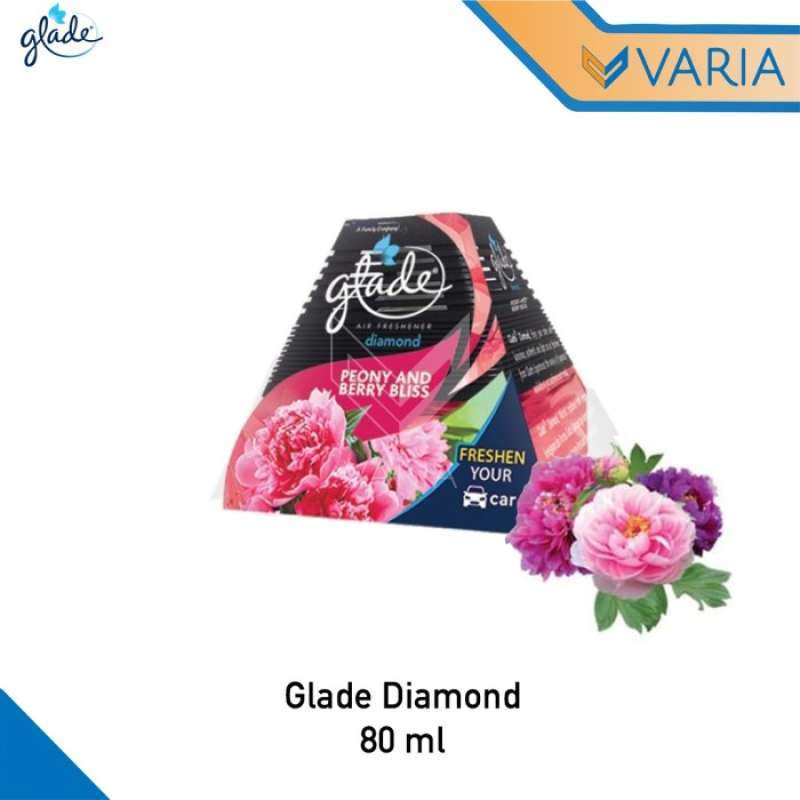 Jual Glade Diamond 80 ml Parfum Pengharum Ruangan Mobil Regular - Peony ...