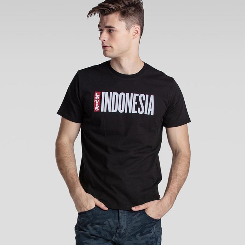 Promo Levi's Destination Tab T2 Indonesia City Tee Box Mineral T-shirt ...