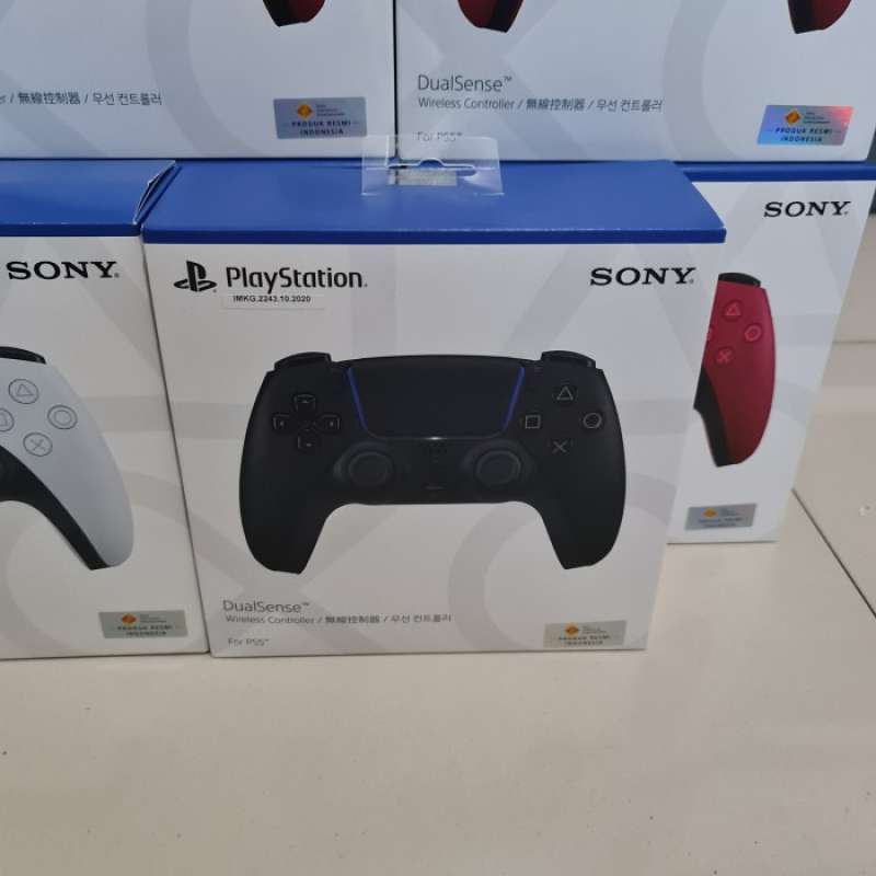 Promo dual sense wireless controller ps5 midnight black - Ps 5 hitam ...