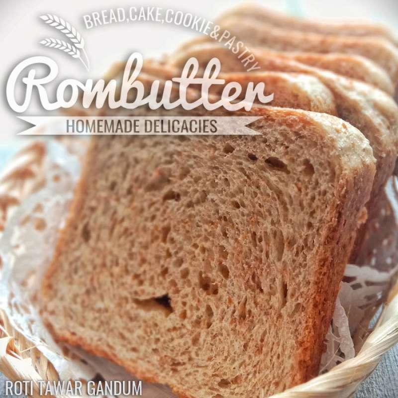 Jual Roti Tawar Gandum – Whole Wheat Bread di Seller Rombutter Bakeshop ...