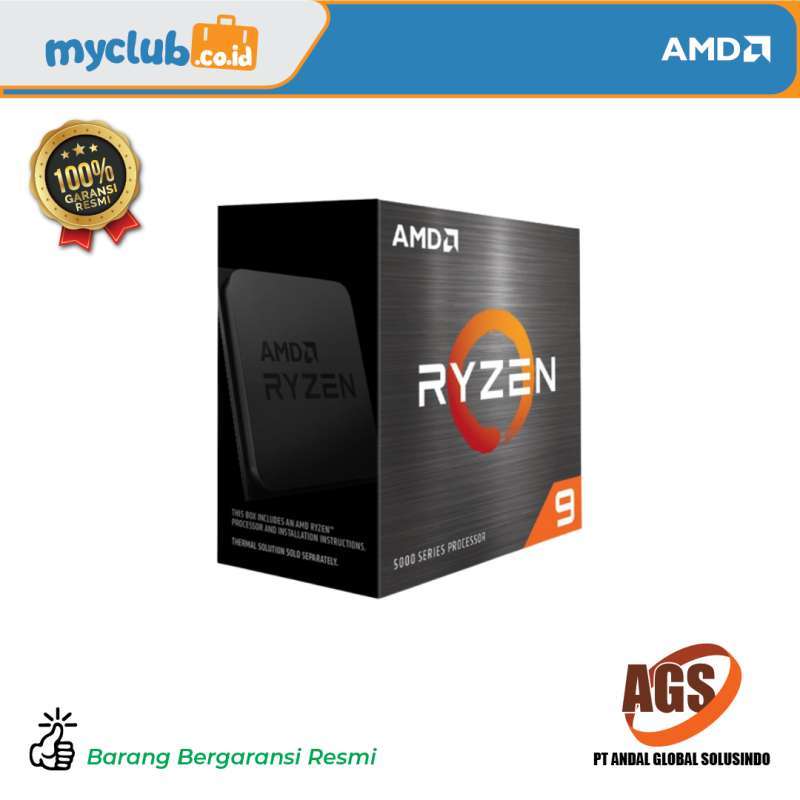 Jual AMD RYZEN™ 9 5900X Processor di Seller Myclub Official Store ...