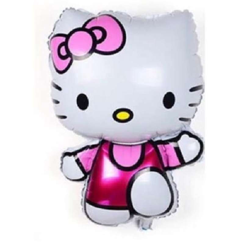 Jual Balon Foil Hello Kitty/ Balon Karakter Hello Kitty Pink di Seller ...