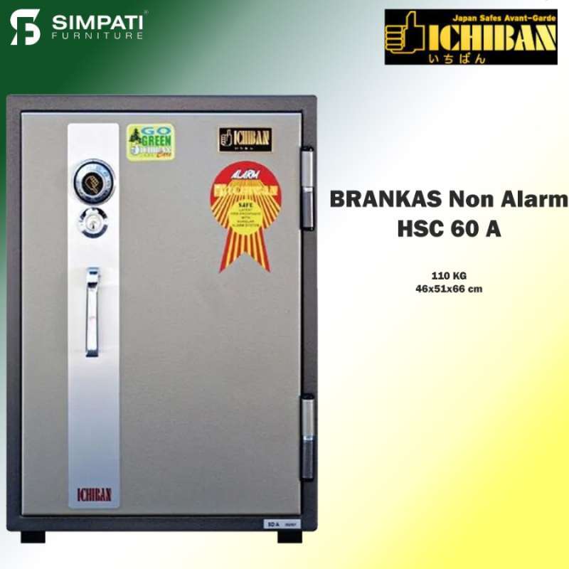 Promo Ichiban Brankas Tahan Api Hsc 60 A (khusus Jabodetabek) Diskon 9% ...