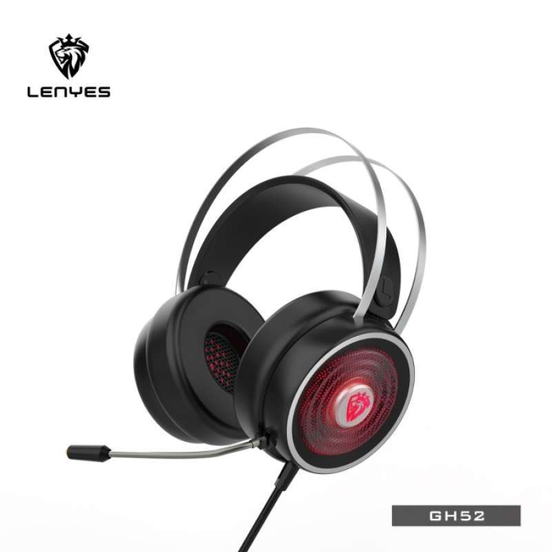Promo Lenyes Gh52 Gaming Headset Headphones Deep Bass Sound Original ...