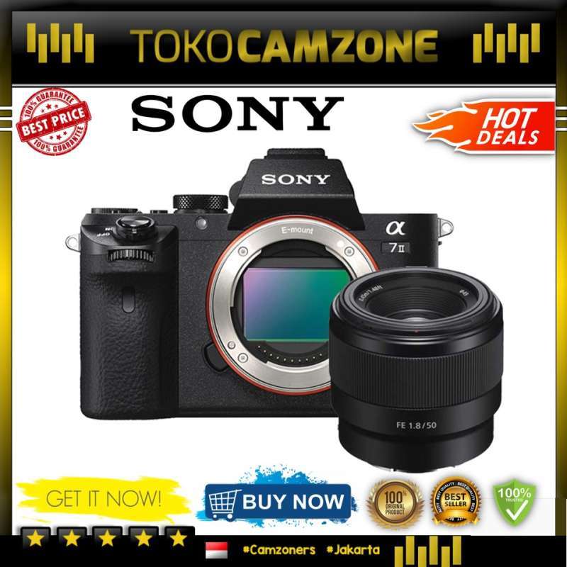 Jual Sony A7 Mark II Kit FE 50mm F1.8 di Seller Toko Camzone - Cipete ...