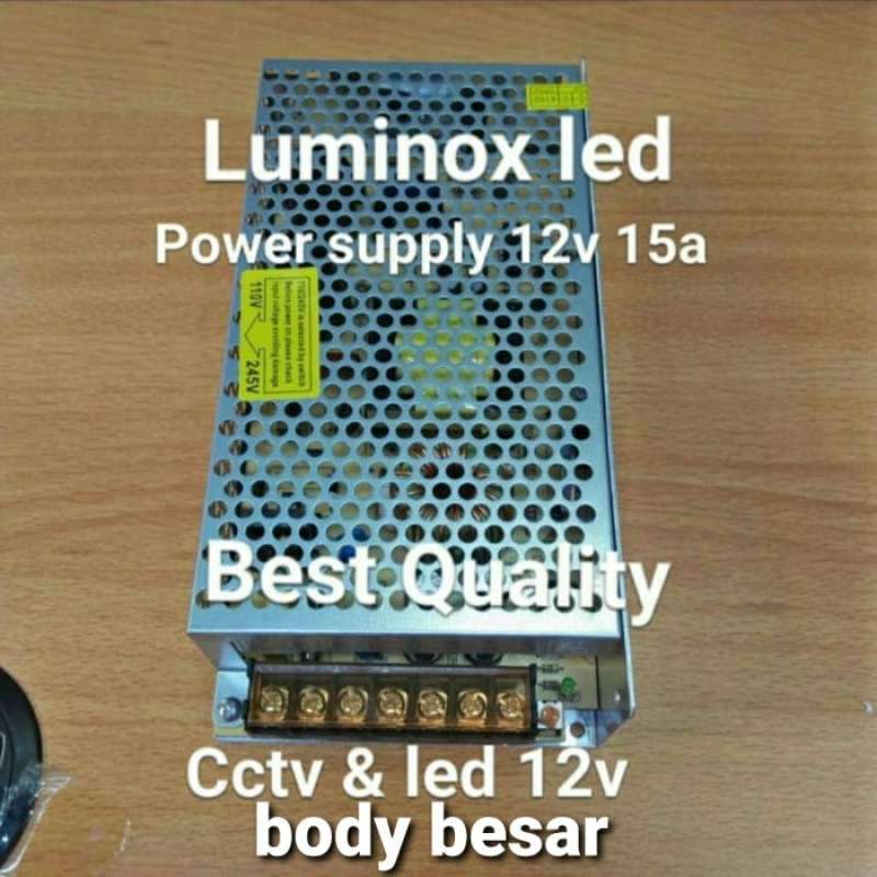 Jual driver power supply led cctv 15a 15ampere 12v 12volt trafo ballast ...