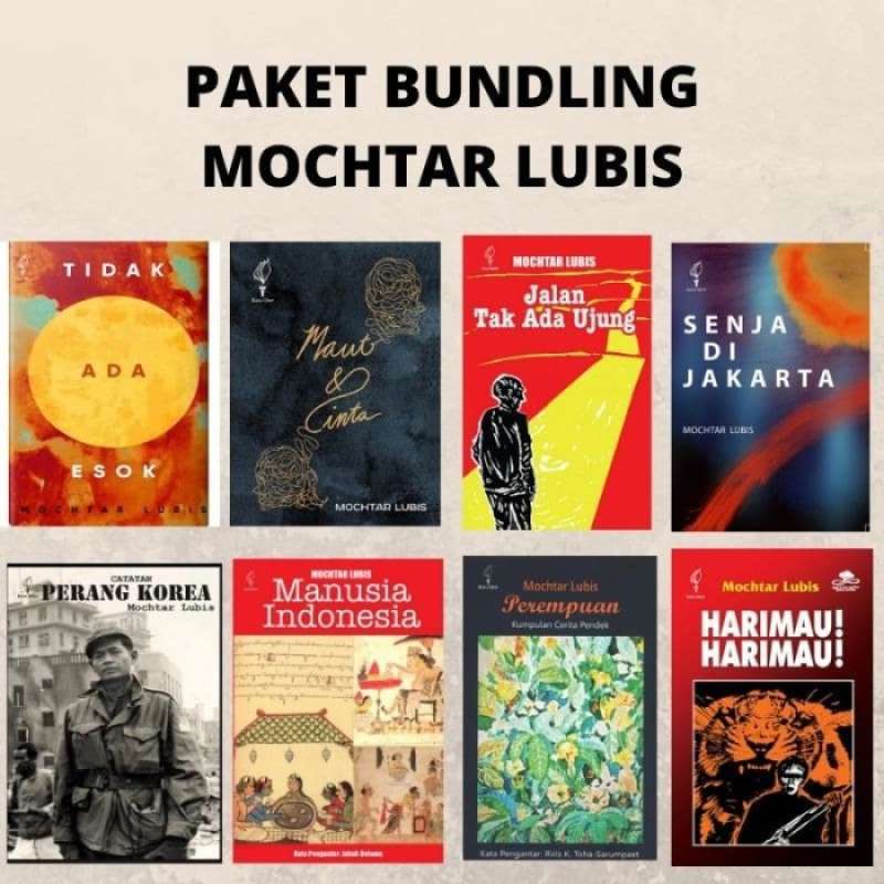 Promo Original Paket Bundling karya Mochtar Lubis Buku Novel Indonesia ...