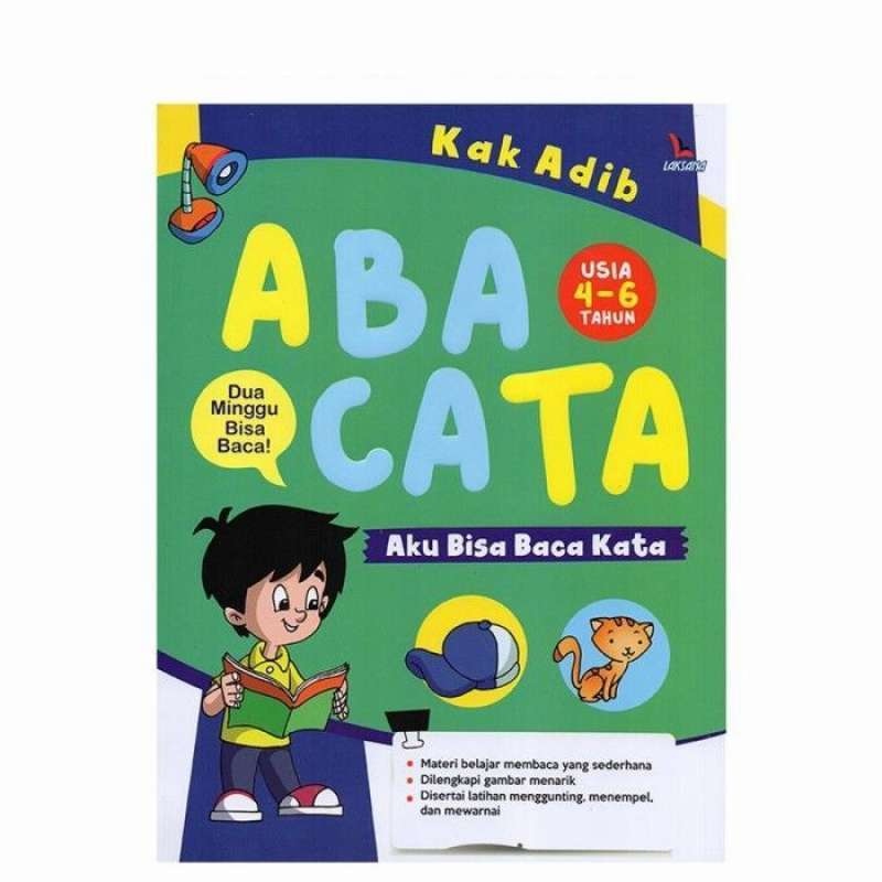 Promo Original ABACATA AKU BISA BACA KATA USIA 4 - 6 Buku Keterampilan ...