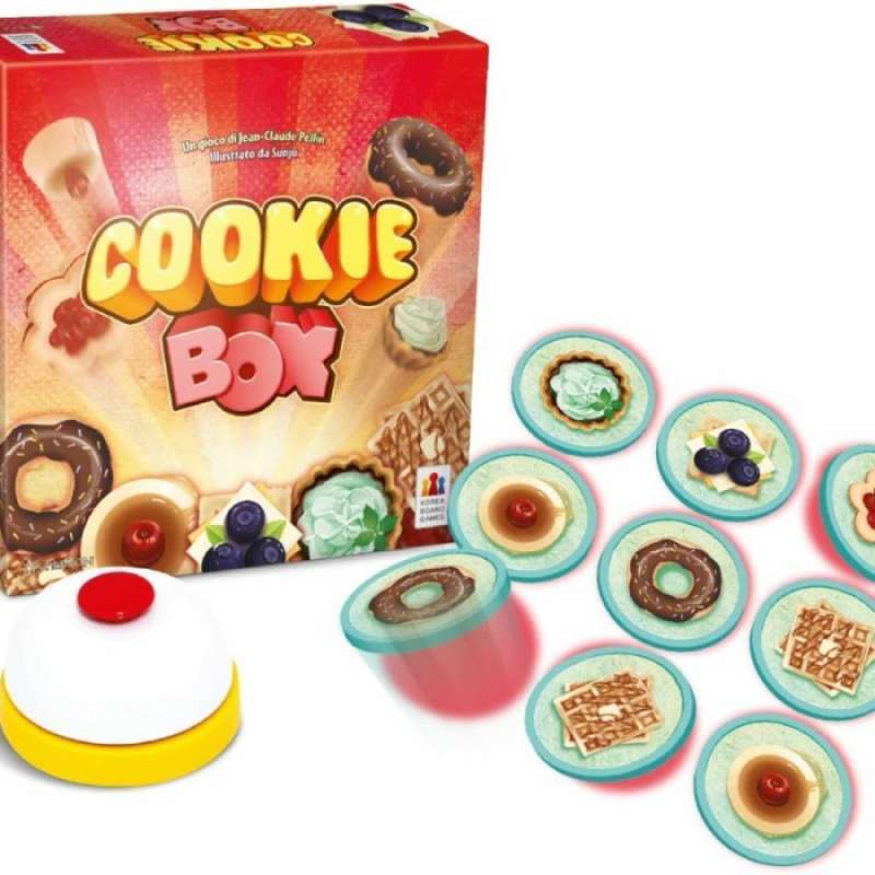 Jual Mainan Family Board Game Cookie Box Korean Boardgame Menyusun Kue ...