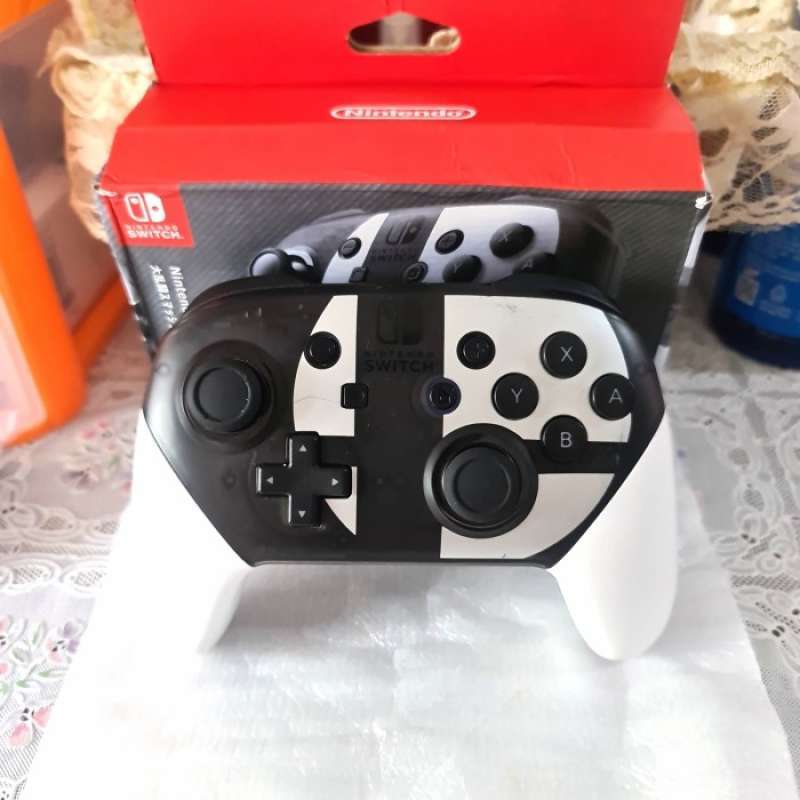 Jual Pro Controller Super Smash Bros Nintendo Switch Wireless Joycon Di ...