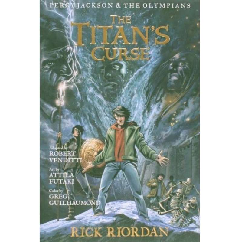 Promo Original Import Percy Jackson And The Olympians 3 The Titans