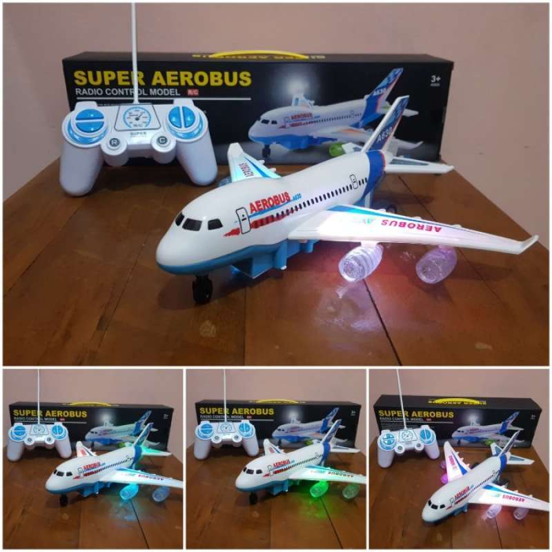 Jual RC PESAWAT TERBANG AEROBUS - MAINAN REMOTE CONTROL PESAWAT TERBANG ...