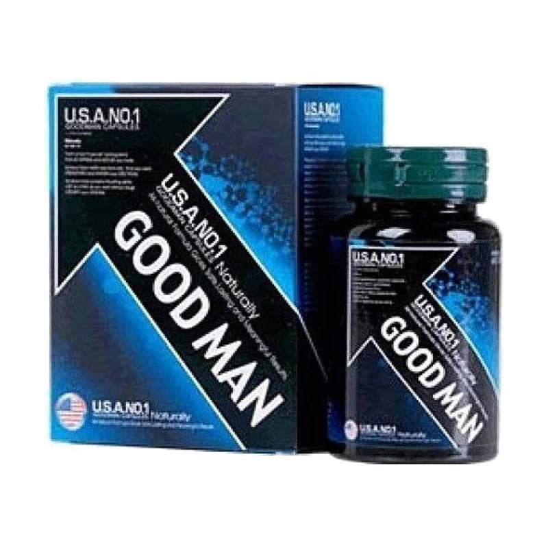 Jual Good Man Usa Paten Obat Pembesar Alat Vital Pria [Original/ 60 Kapsul] di Seller SARILLA ...