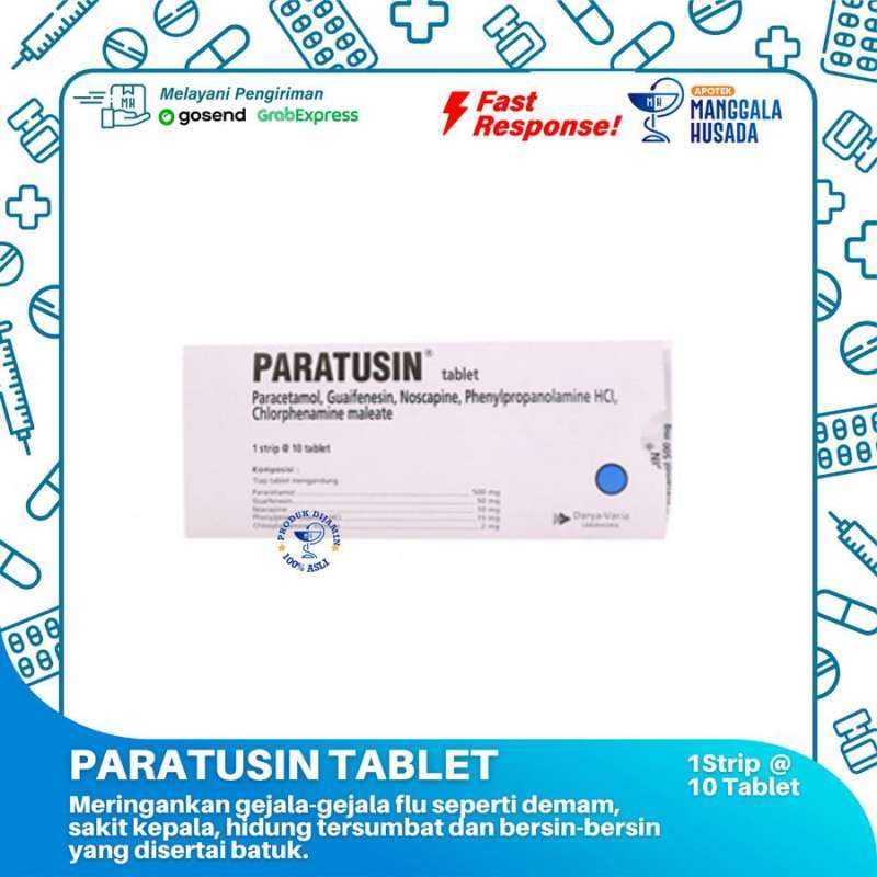 Paratusin Tablet Lengkap Harga Terbaru Juni 2024 | Blibli