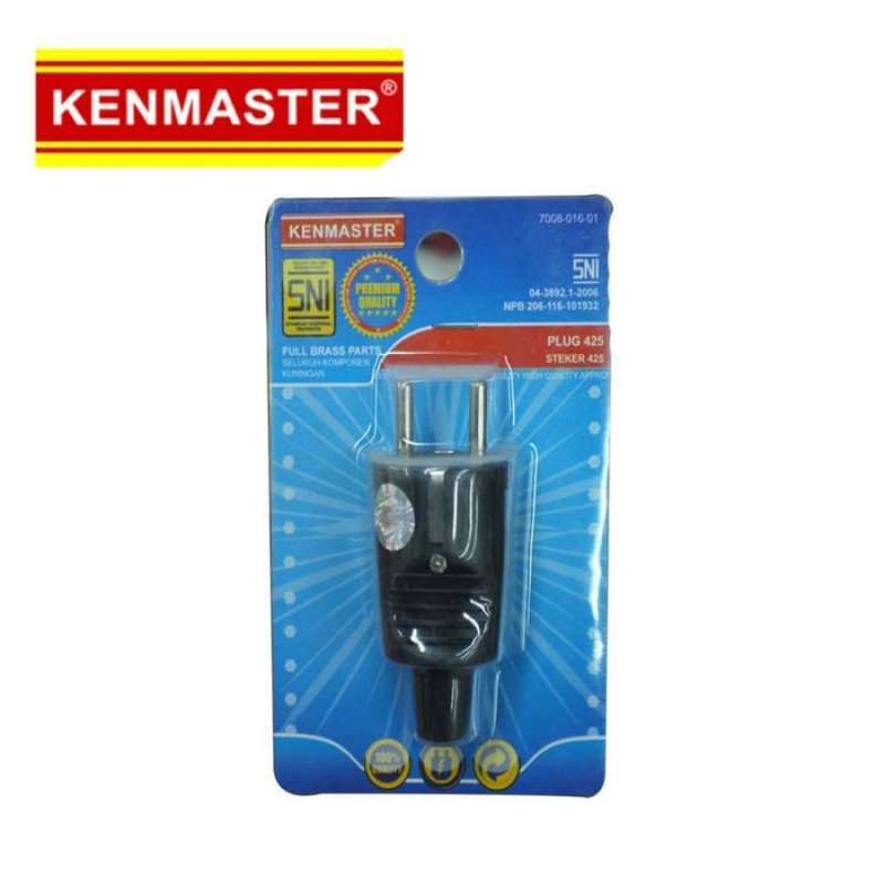 Jual KENMASTER 425 STEKER PLUG KEPALA COLOKAN LISTRIK di Seller Pasar ...