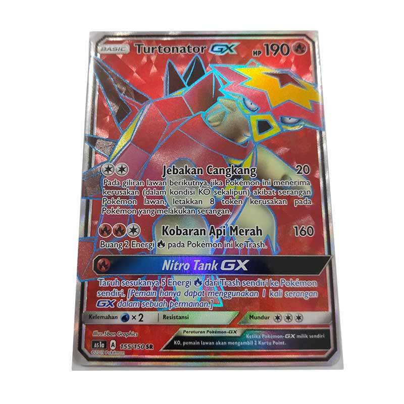 Jual Pokemon Turtonator GX AS1a 155-150 SR Trading Card Game di Seller ...