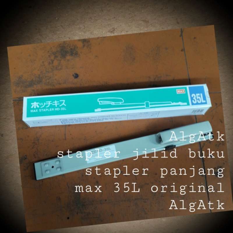 Promo Stapler panjang max stapler jilid buku HD 35 L original japan ...