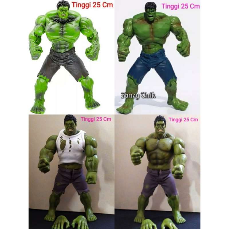 Jual ACTION FIGURE THE INCREDIBLE HULK SERIES 25 CM di Seller Pasar ...
