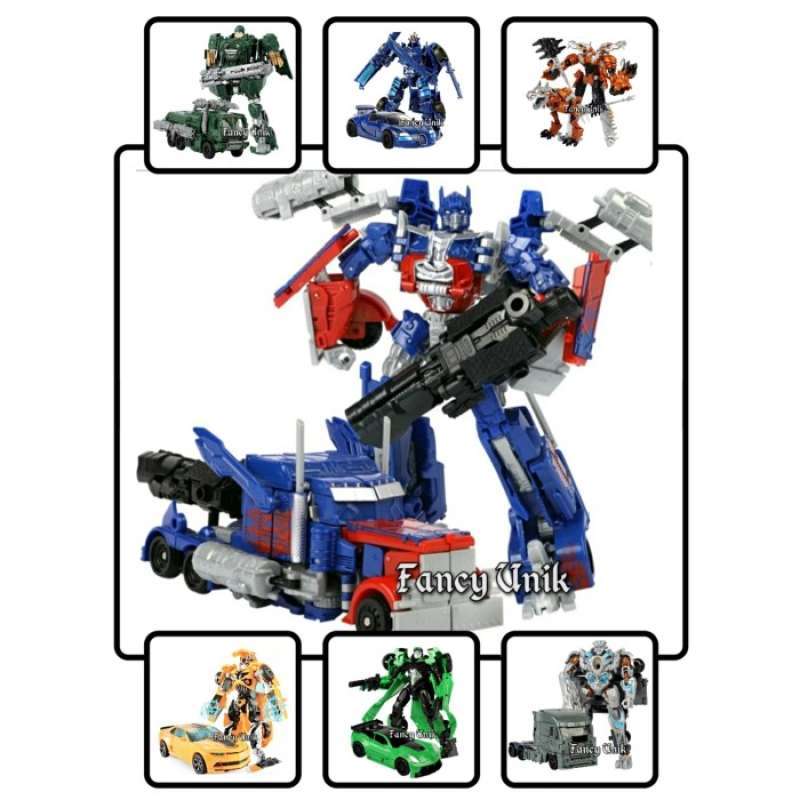 Jual ACTION FIGURE MAINAN TRANSMUTATION AUTO ROBOT TRANSFORMER di ...