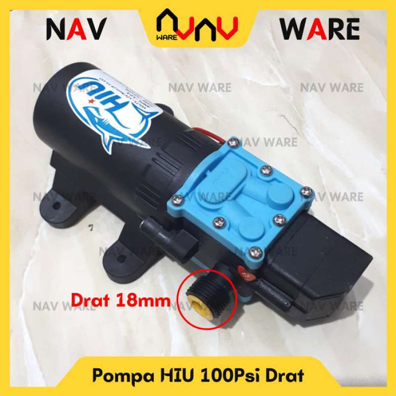 Promo Pompa Air Dc 12V Hiu Original 100Psi High Pressure Sprayer ...
