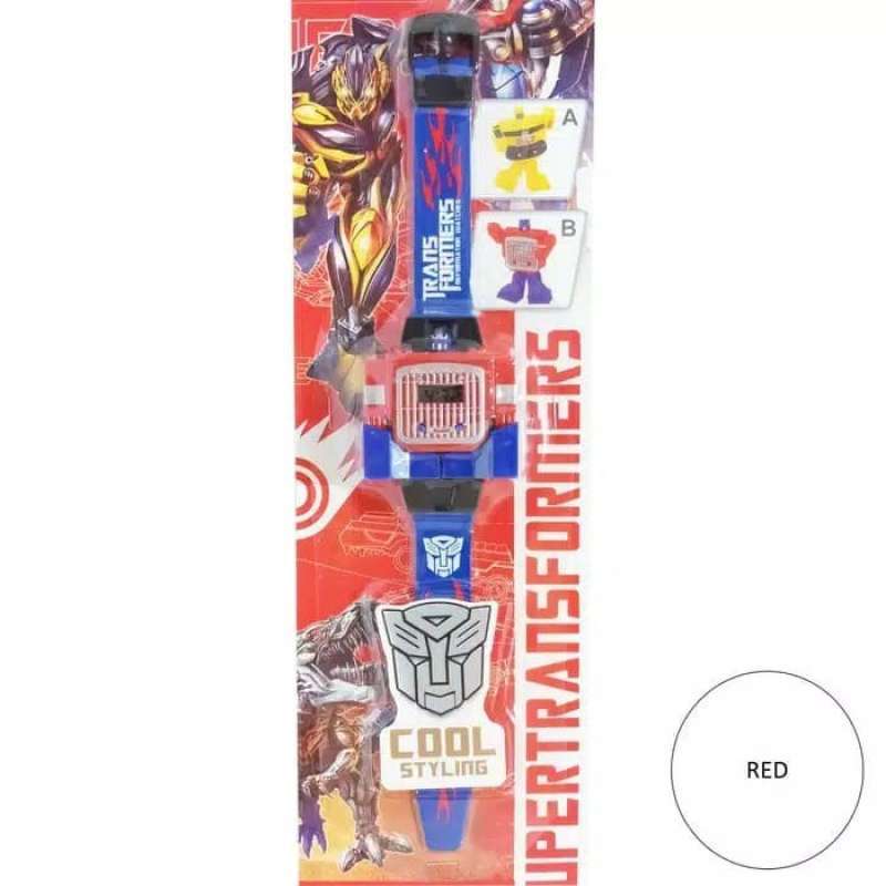 Jual JAM TANGAN ANAK ROBOT TRANSFORMER DIGITAL RUBBER COOL di Seller ...