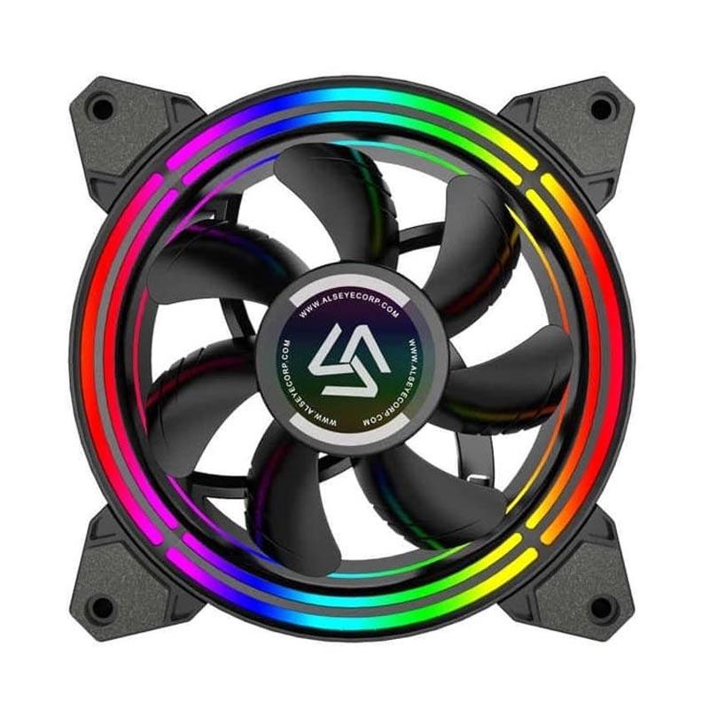 Jual Alseye Fan HALO RGB Fan Processor - HITAM di Seller PCMURAH_COMP ...